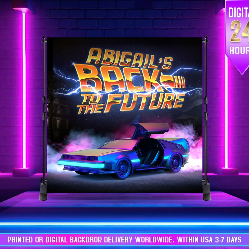 Back to the Future Party Decorations - Etsy
