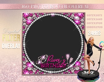 Family Reunion Gold Photo Booth Family Tree Photo Template - Etsy