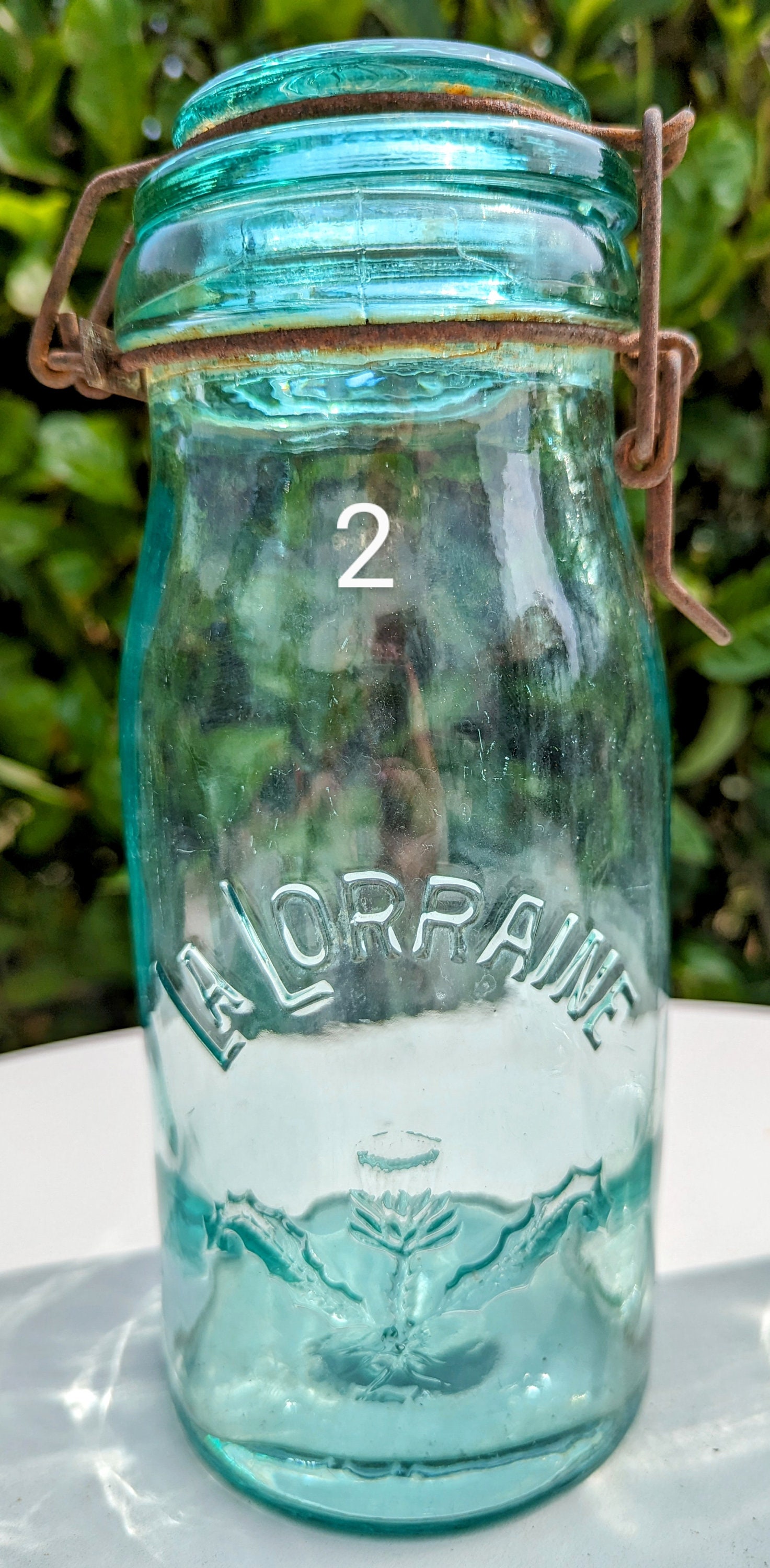 La Lorraine 1 Liter Light Green Jars - Etsy