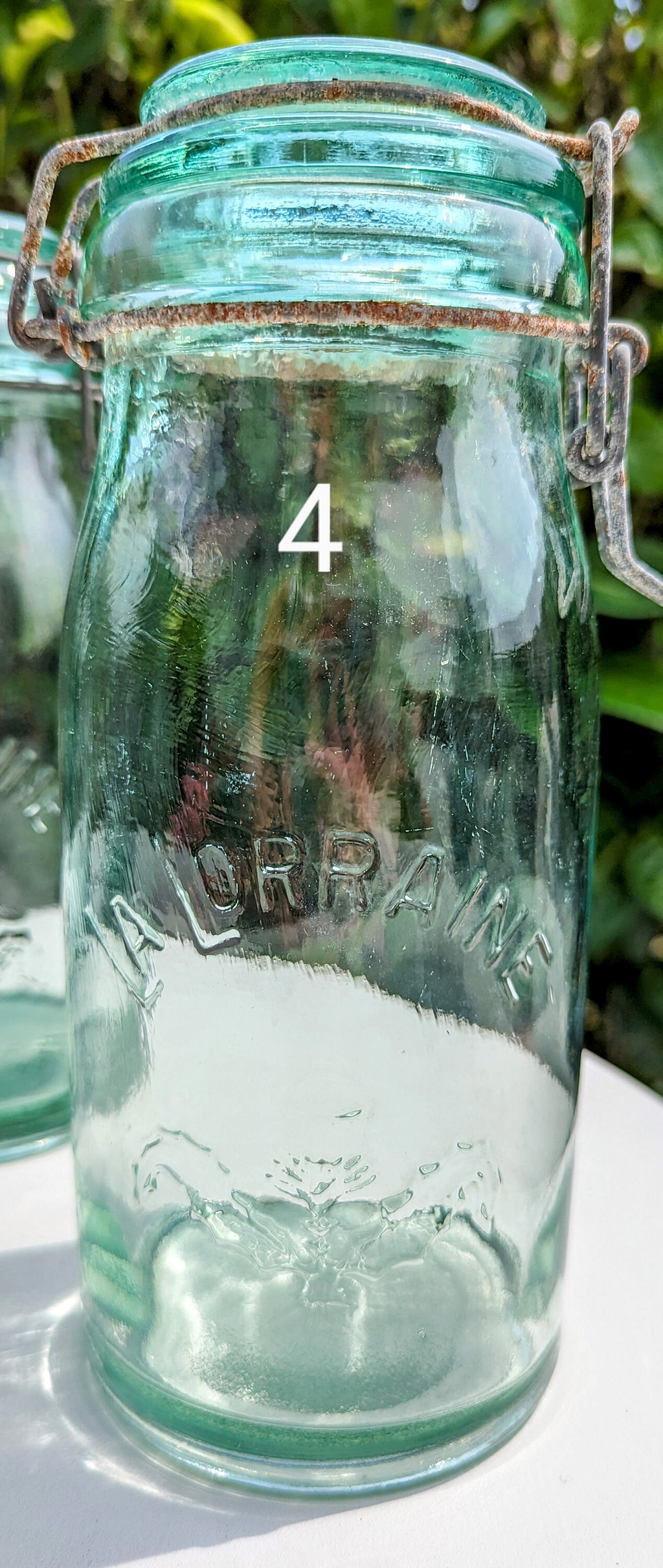 La Lorraine 1 Liter Light Green Jars - Etsy