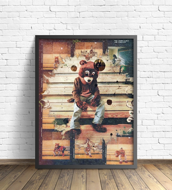 Kanye West College Dropout Poster