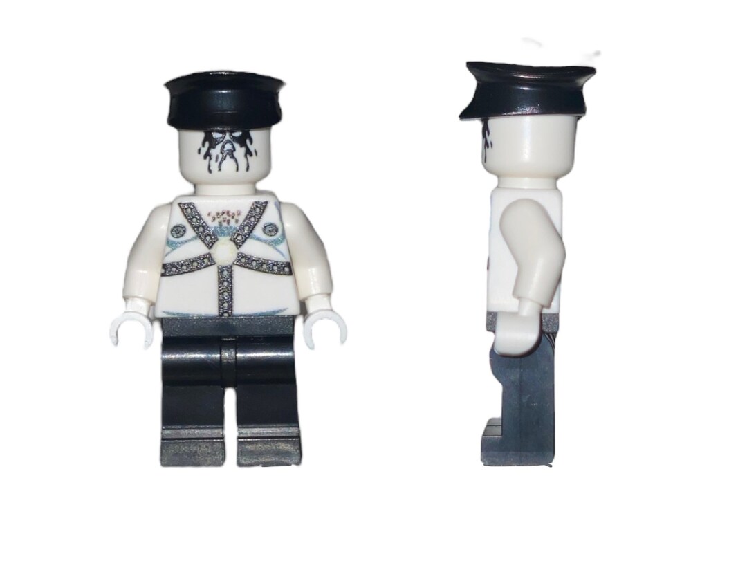 Fat Gothic Minifigure Rockstar Figure Individual Design Printed on LGO ...