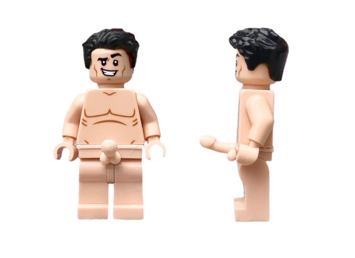Naked Minifigures With Genitals - Sexy Figure - Chippendales - Stripper - Individual Design ...