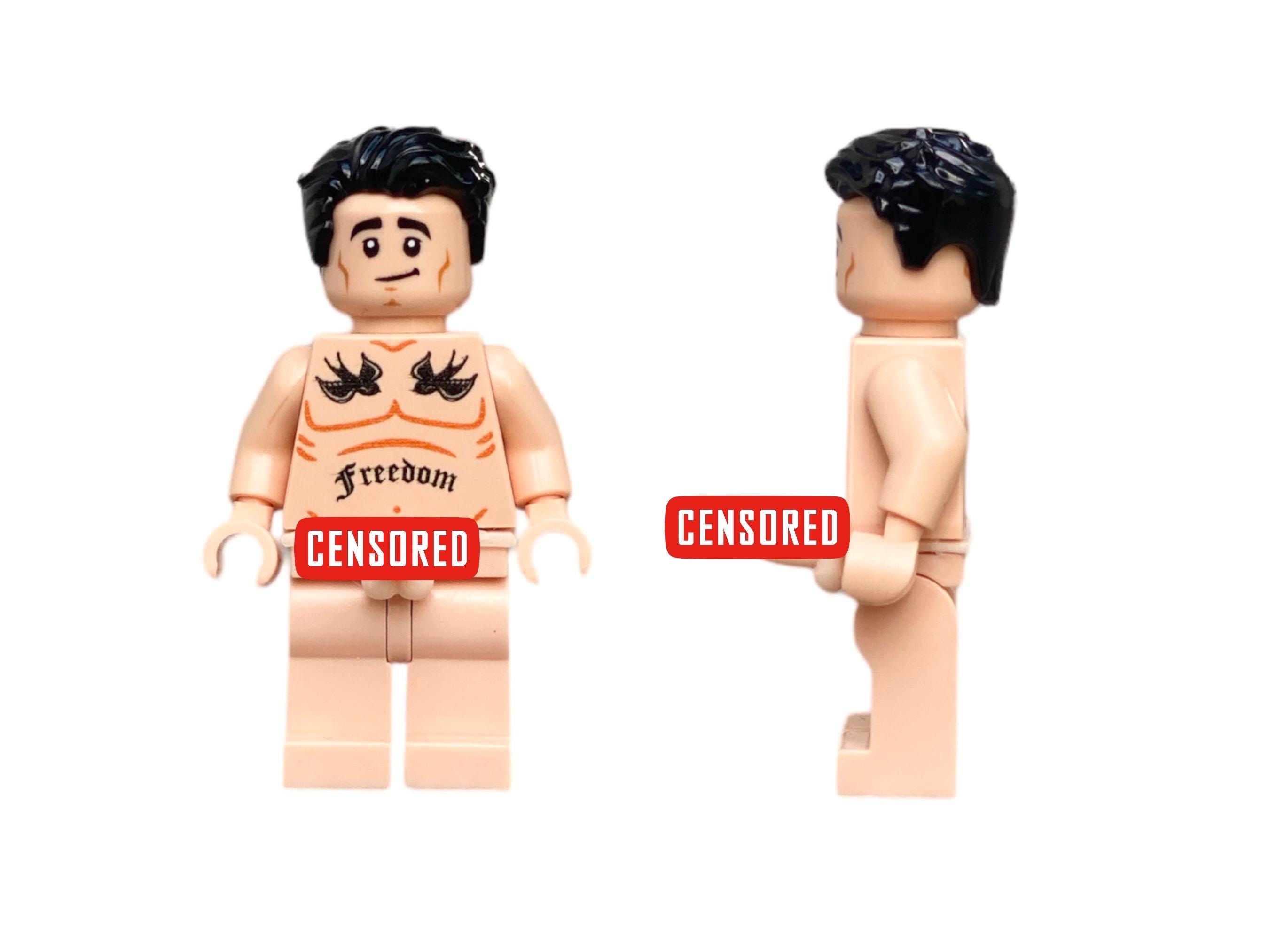 Naked Minifigures With Genitals - Sexy Figure - Chippendales - Stripper - Individual Design ...