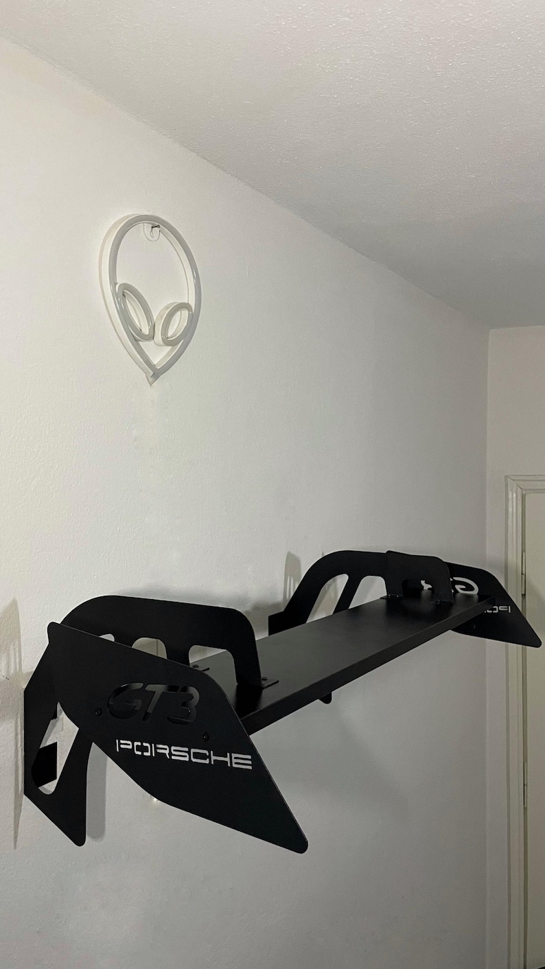 Wingshelf Spoiler Wall Shelf - Signature – Perfect Wall Decor for Car ...