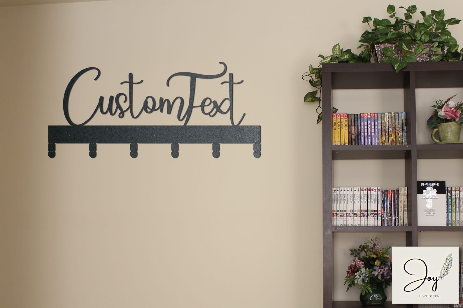 Personalized Metal Wall Coat Rack Coat Rack, Coat Hook, Towel Rack ...