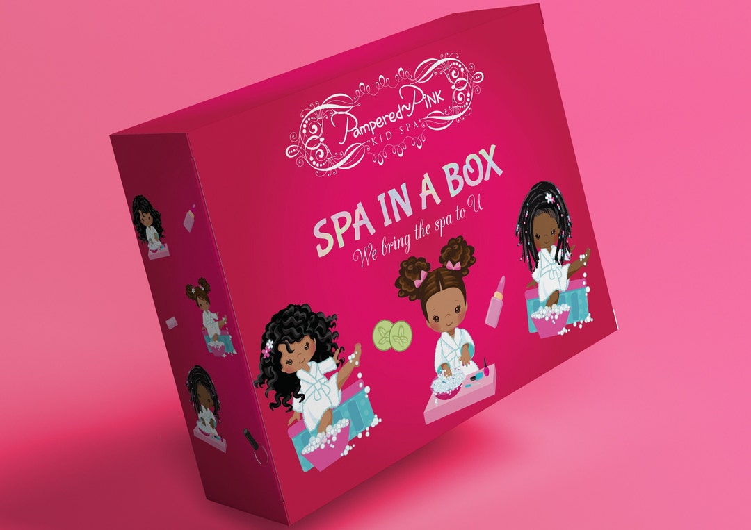 Kids Spa Party Kits: Robes, Mani Pedi, Nail Polish, Glam Bag, Party ...