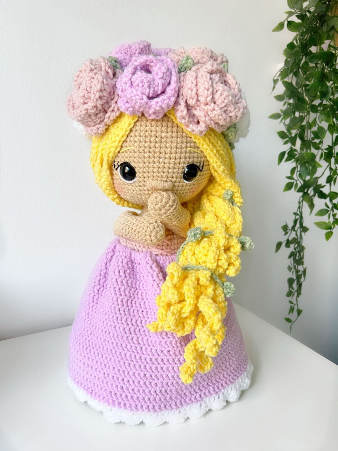 Patron Ramo Rapunzel en Español - Etsy España