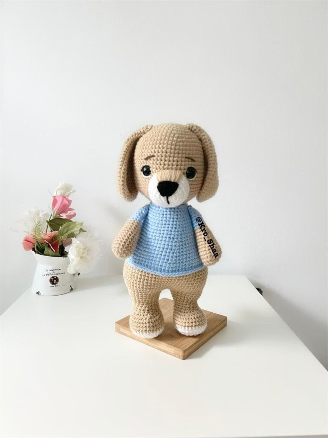 Puppy Crochet Pattern, Dog Crochet Pattern, Crochet Dog, Crochet Puppy ...