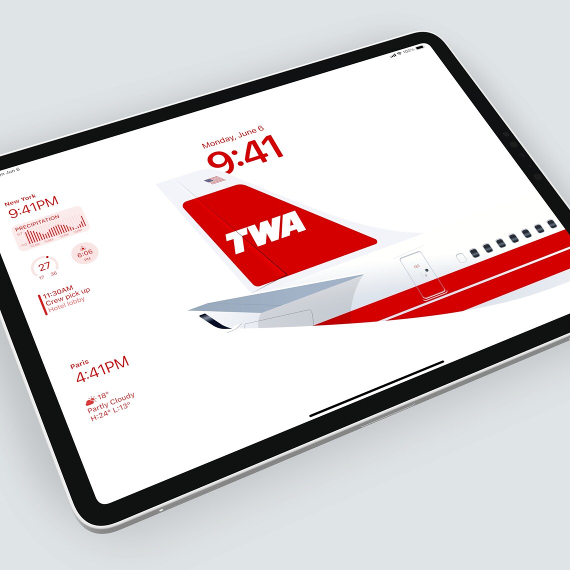Trans World Airlines TWA iPad Wallpapers - Etsy