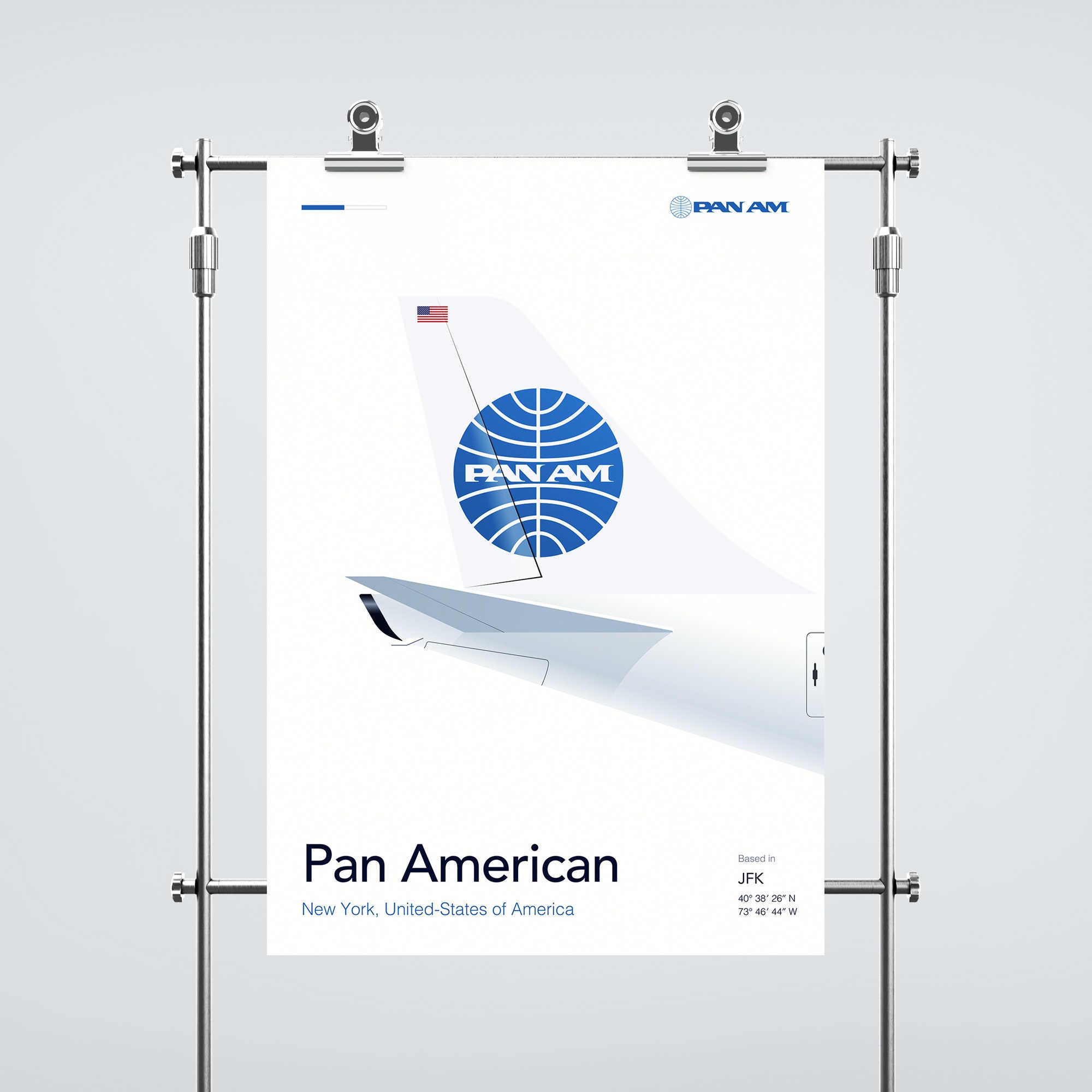 Pan Am Aviation Poster - Etsy