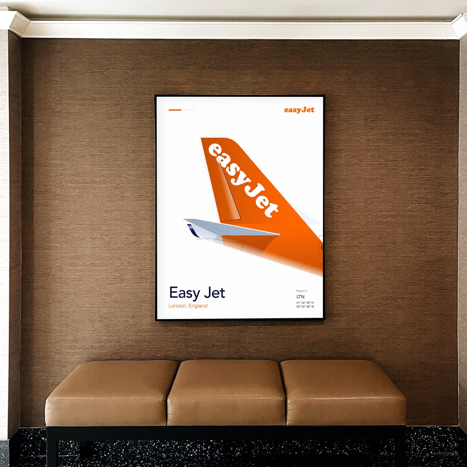 Easyjet Aviation Poster - Etsy