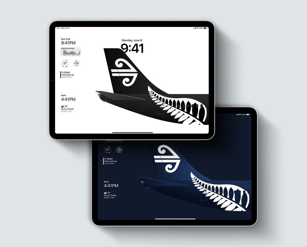 Air New Zealand iPad Wallpapers - Etsy