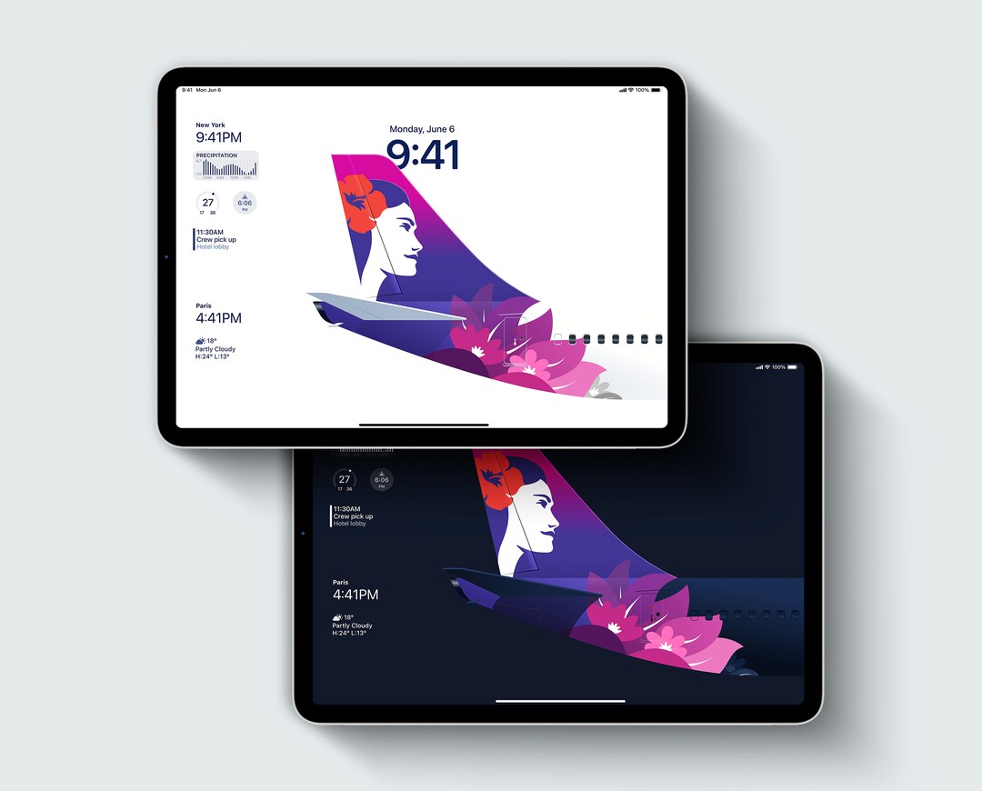 Hawaiian Airlines iPad Wallpapers - Etsy