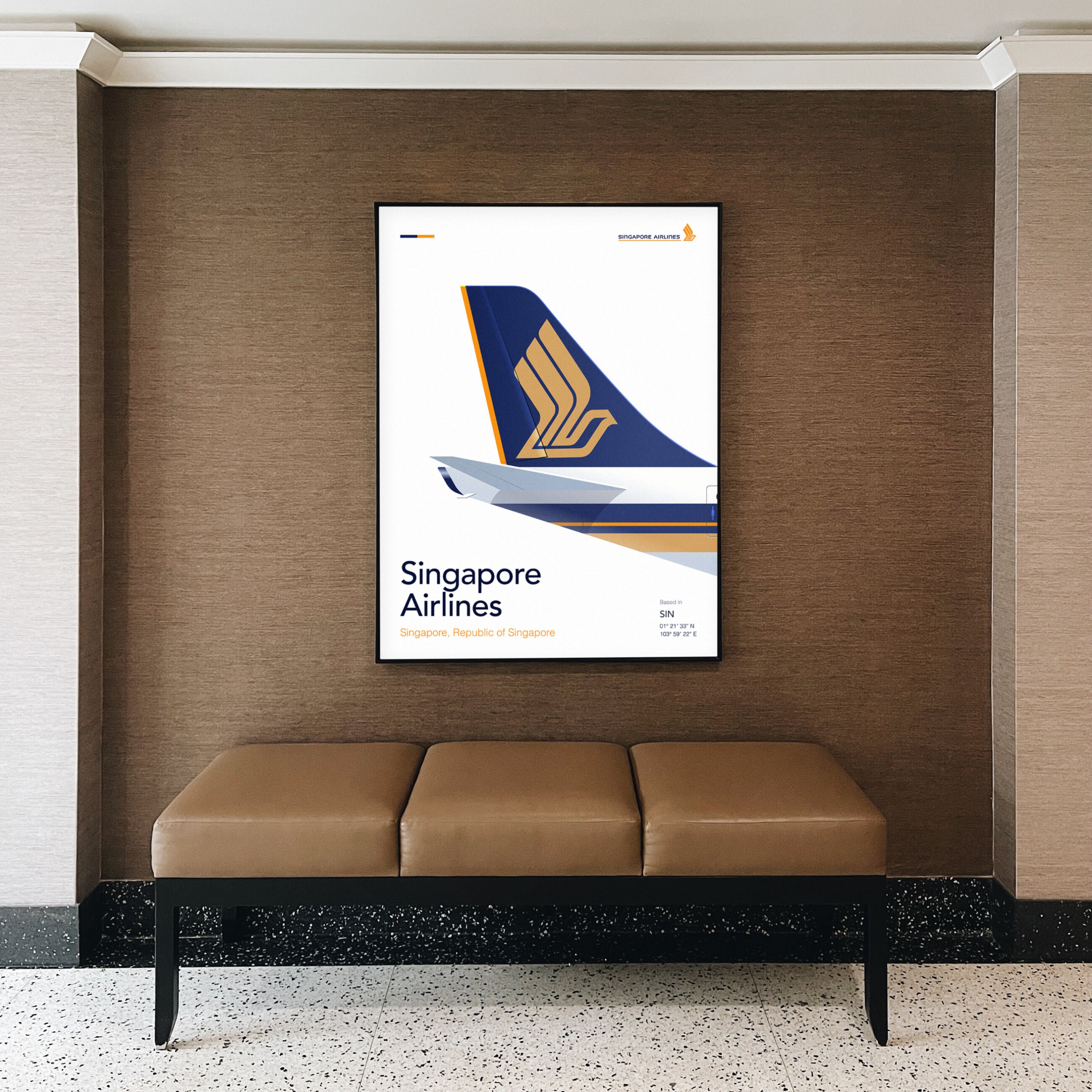 Singapore Airlines Aviation Poster - Etsy