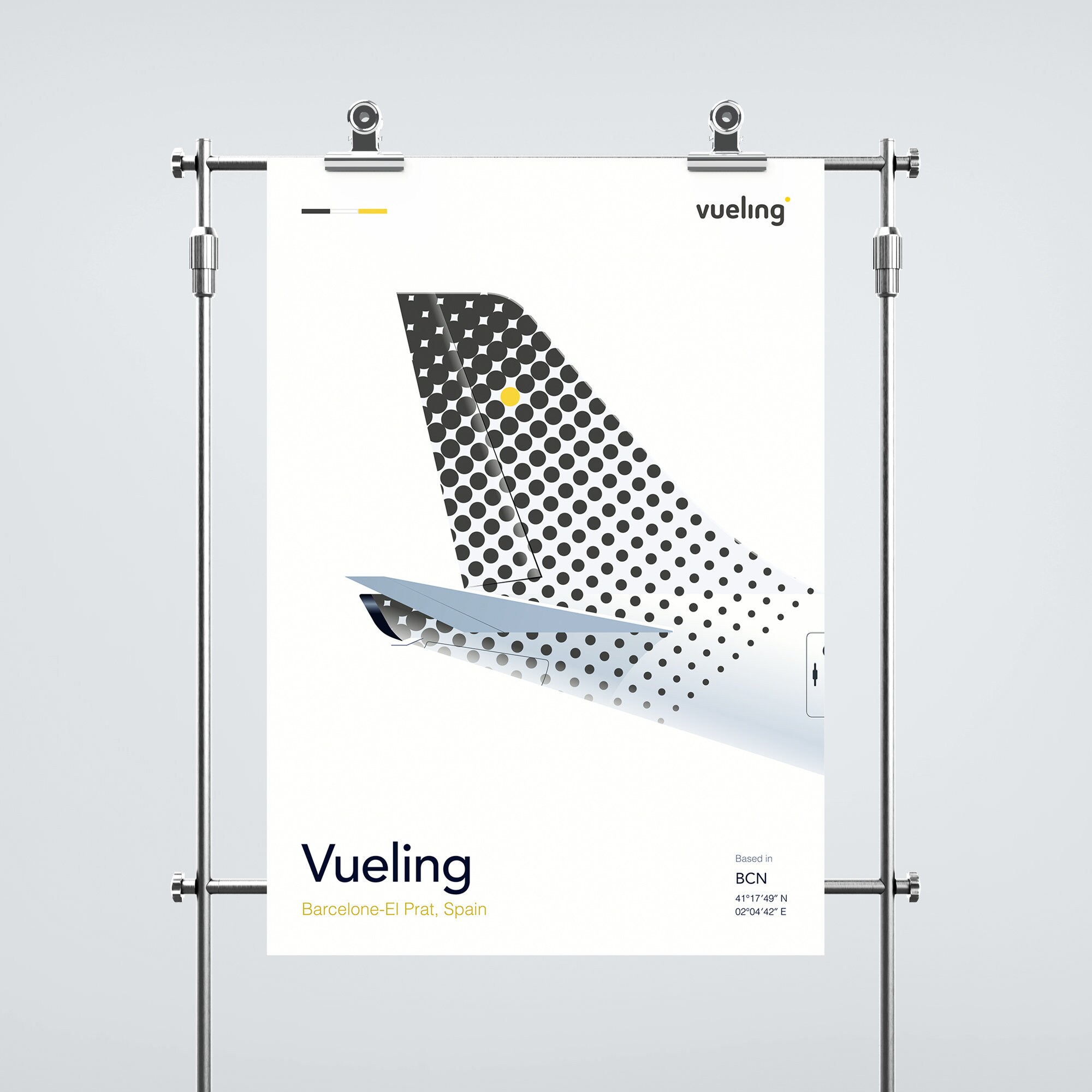 Vueling Aviation Poster - Etsy