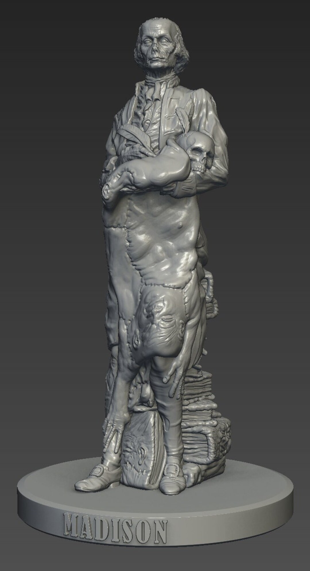 Madison, 3d Print Zombie President - Etsy