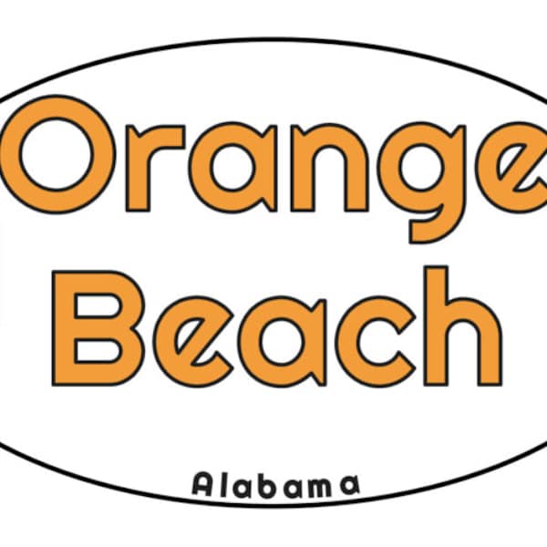 Orange Beach Alabama Stickers - Etsy