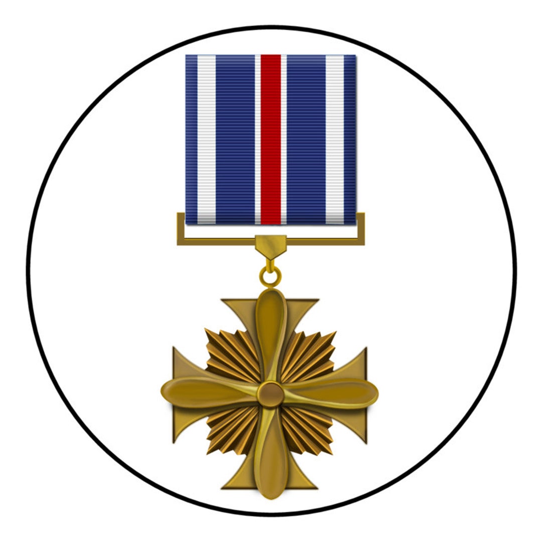 Distinguished Flying Cross | Stickers | DFC | Medal | Military Award ...