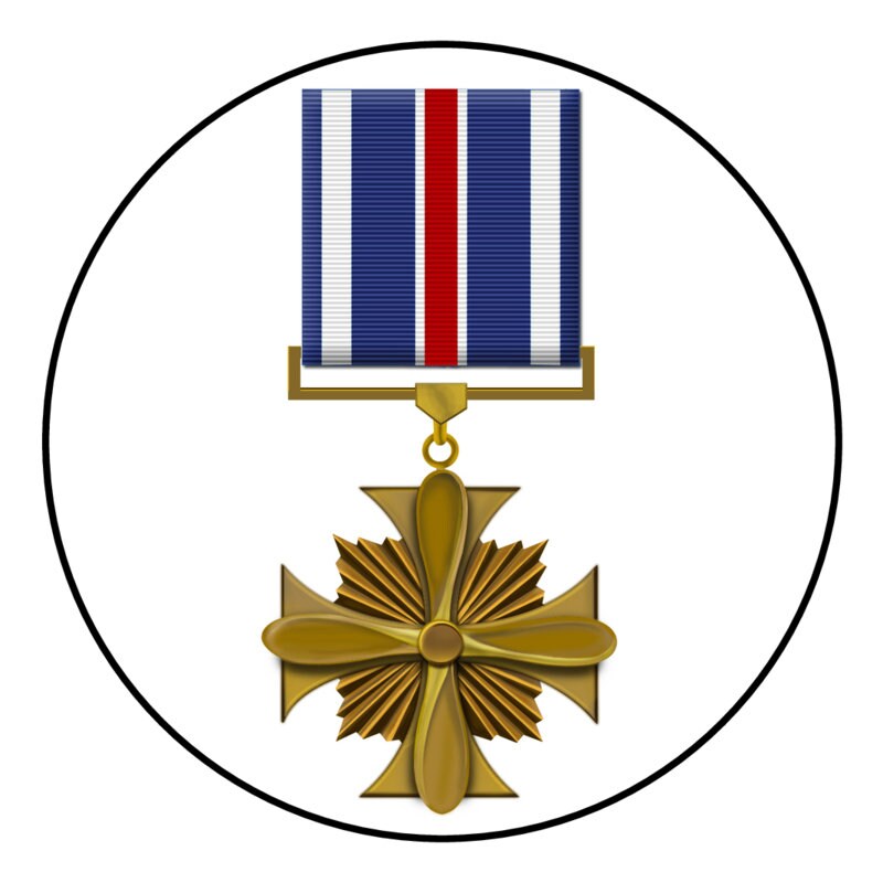 Distinguished Flying Cross | Stickers | DFC | Medal | Military Award ...