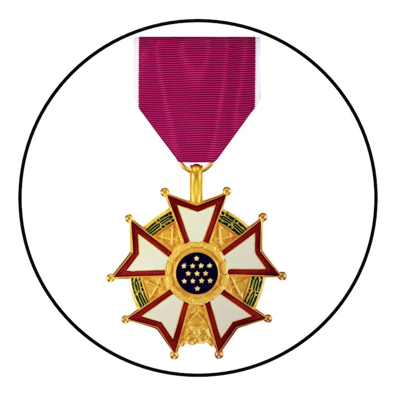 Legion of Merit Medal | Stickers | Military Award | Medal | 2.25", 3 ...