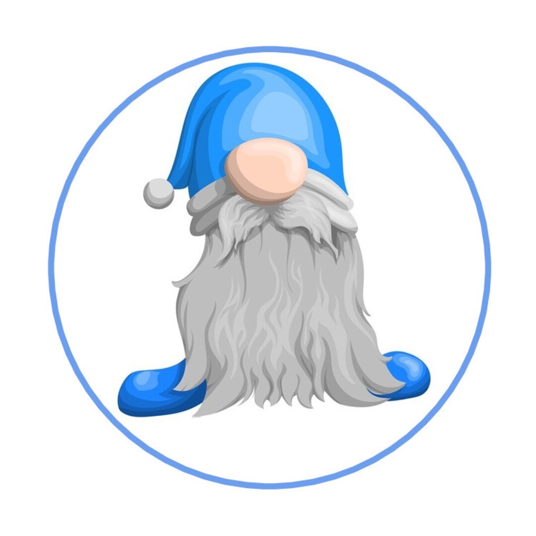 Gnomes Stickers Winter Funny Gnomes4 148, 1.7520, 2.25, 3, 4.5, 5.5 ...