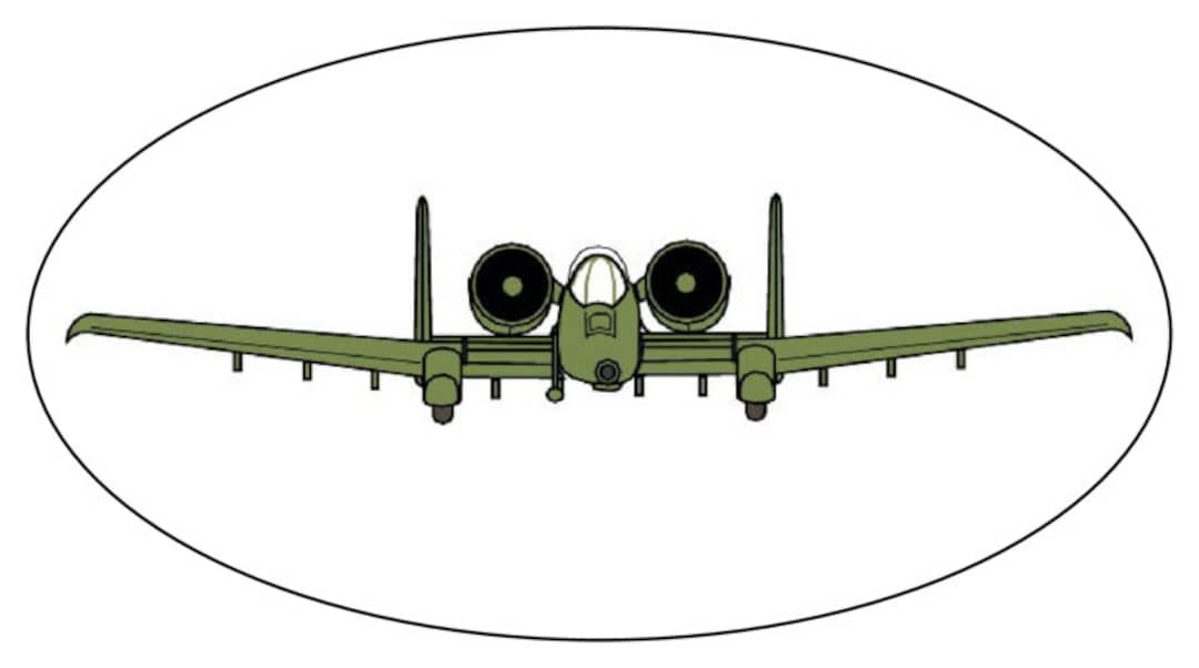 A-10 Warthog Sticker Military Aviation 3x5 - Etsy