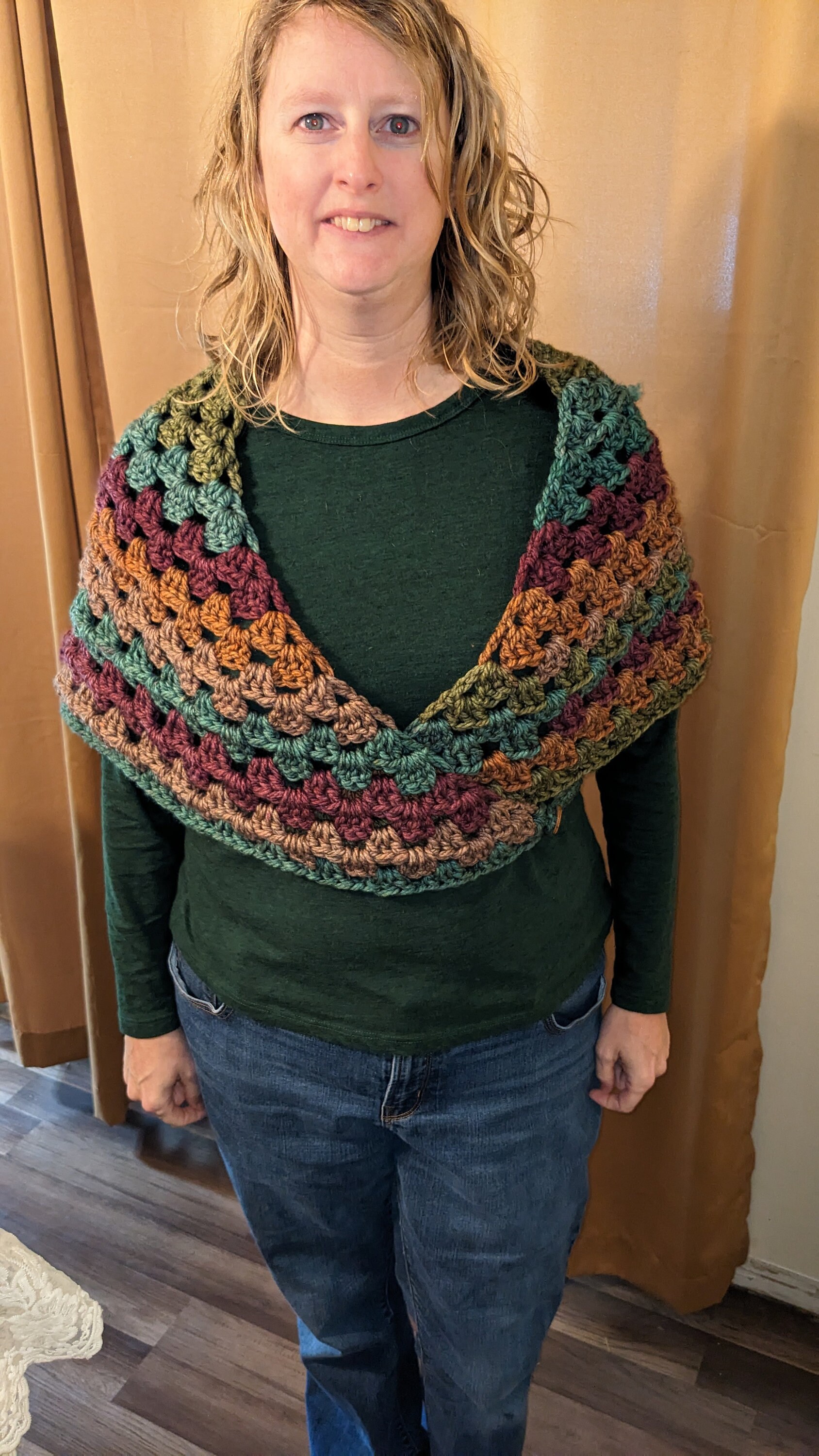 Made to Order Custom Cross Over Shawl - Etsy