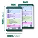 GCS Reference Card | Adult and Paediatric Glasgow Coma Scale | Lanyard ...