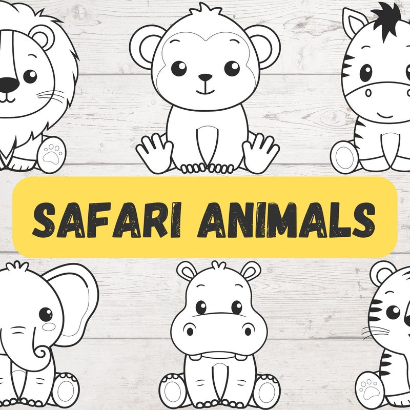 Animal Outline - Etsy