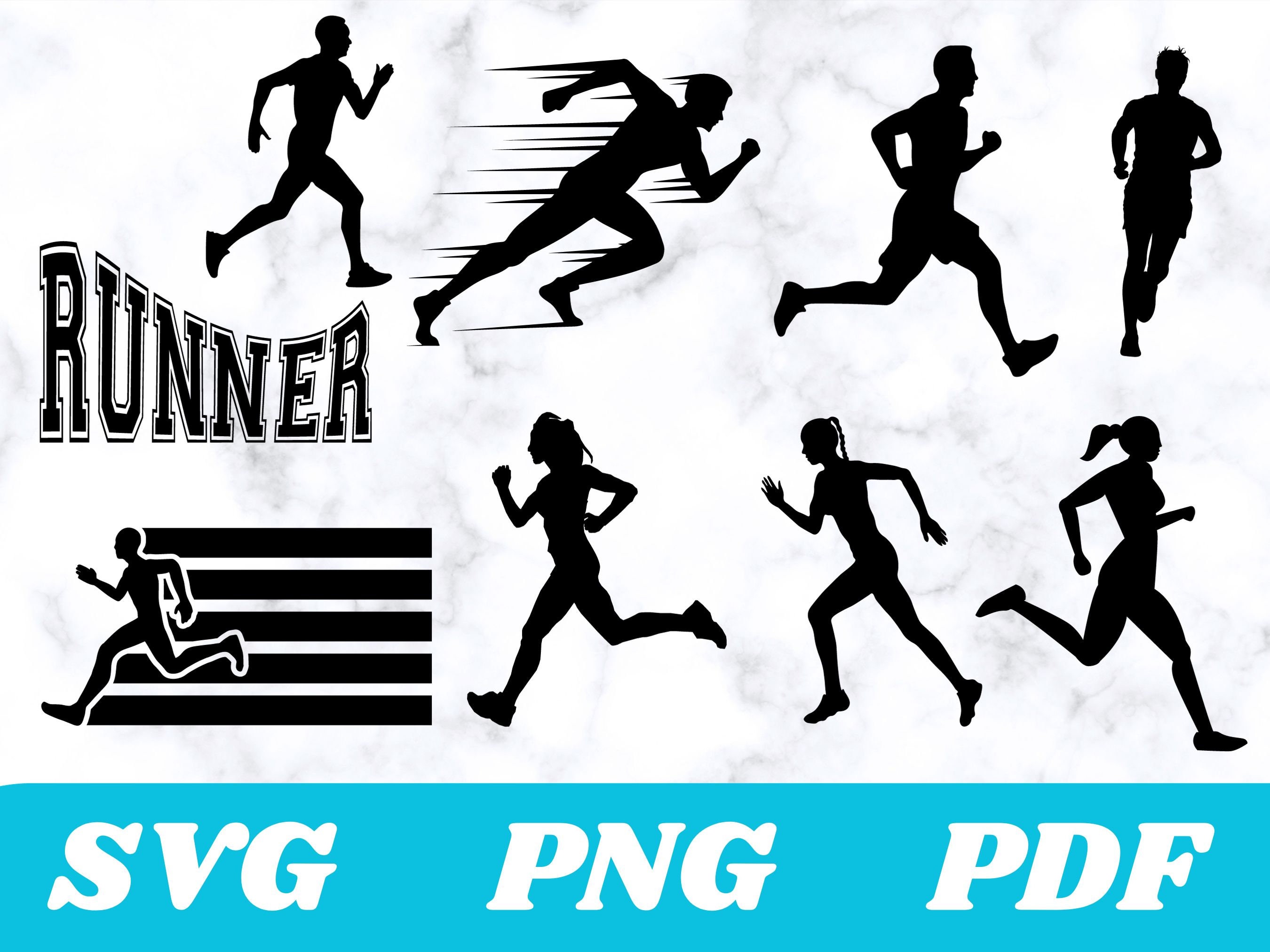 Runner SVG, Runner PNG, Run Svg, Run Png, Runner Clipart, Running Svg ...