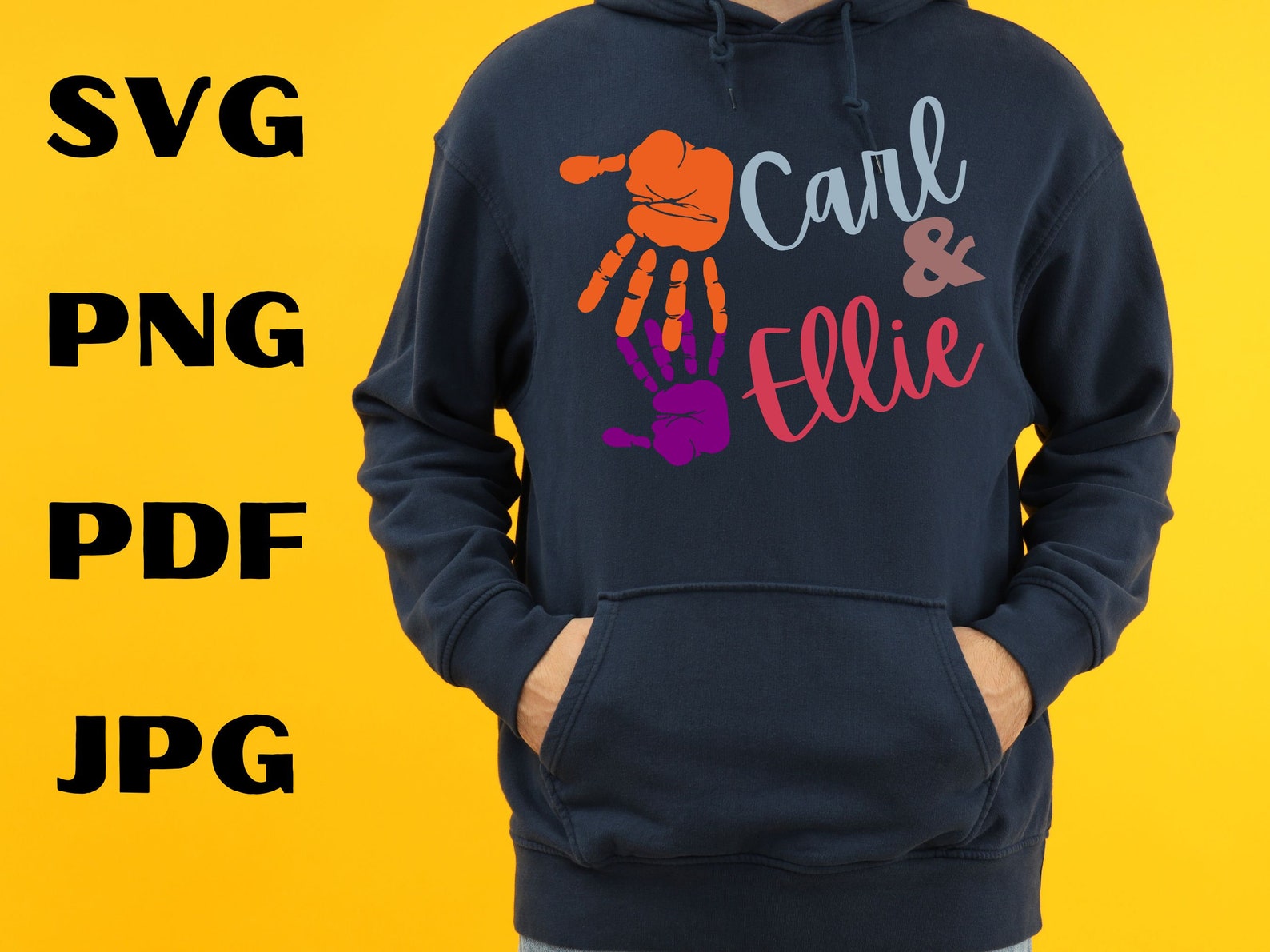 Carl and Ellie Svg Png, up Svg, Carl Svg, Ellie Svg, Her Carl His Ellie ...
