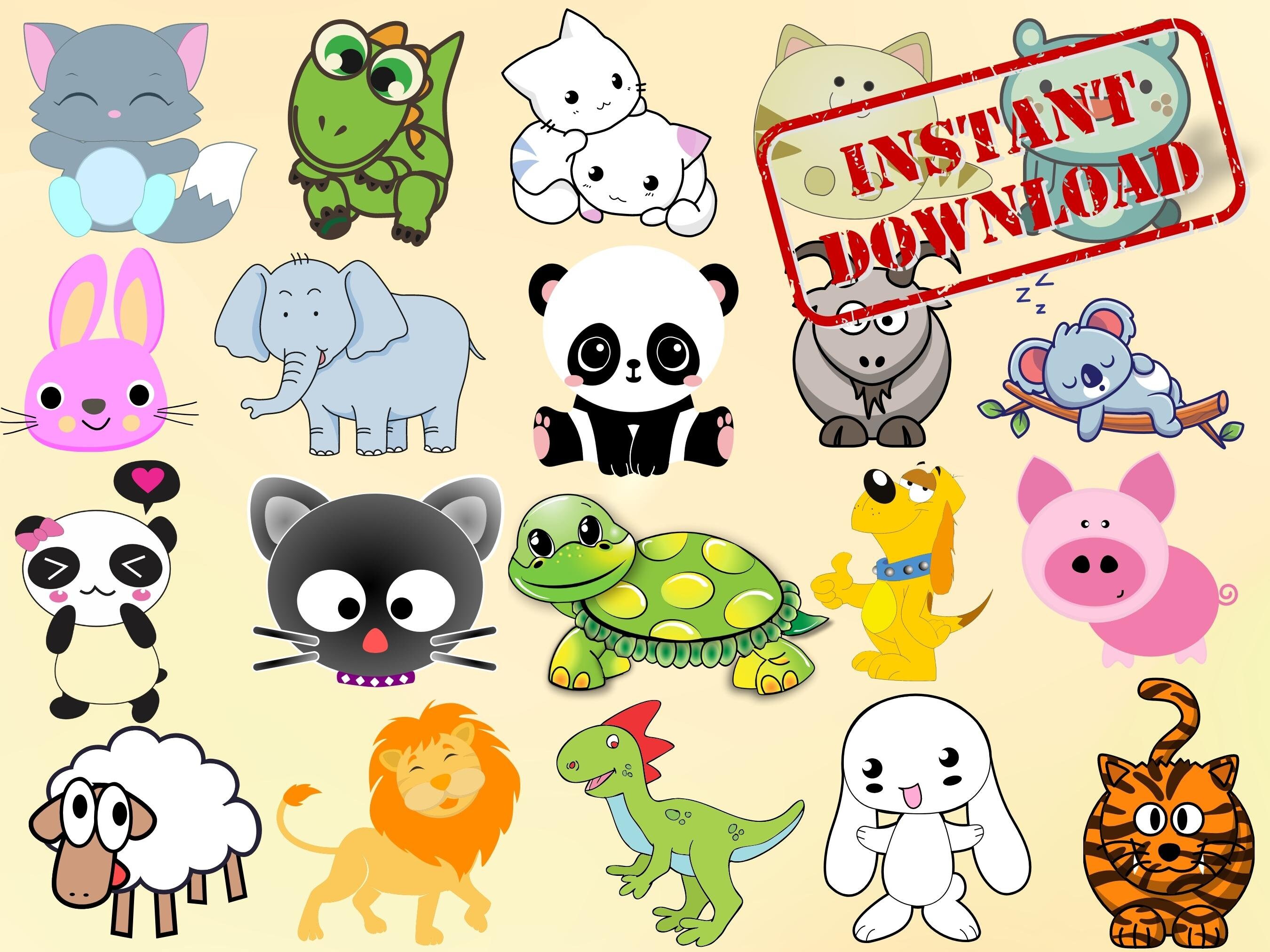 20+ Wildlife Animals Svg, Wildlife Bundle Svg, Jungle Animals SVG Set ...