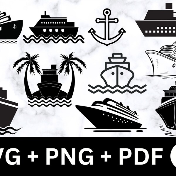 Cruise Ship Svg' - Etsy