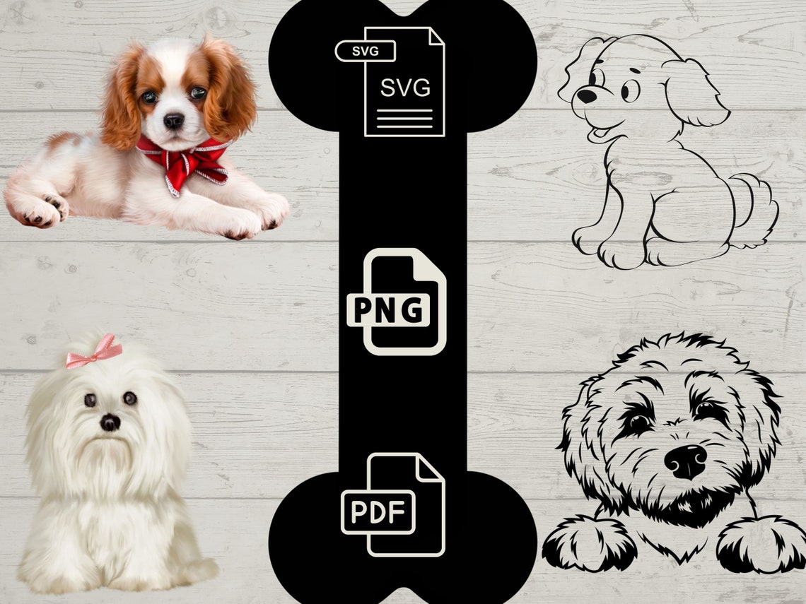 Puppy Svg Dog Layered Animal Svg Pet SVG Farm Puppy PNG - Etsy