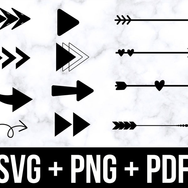 Arrow Clip Art - Etsy