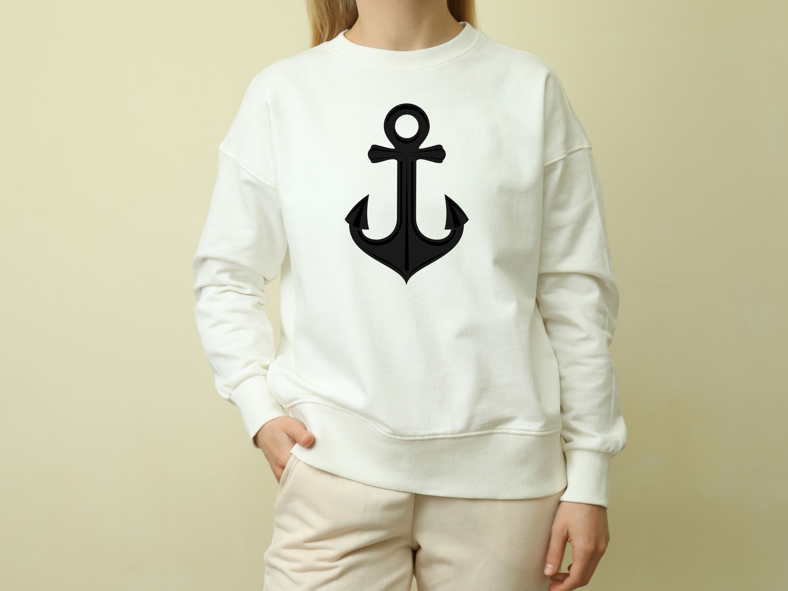 Anchor SVG Bundle, Split Anchor Rope SVG, Anchor Frame SVG, Anchor Clipart, Monogram Anchor Svg ...