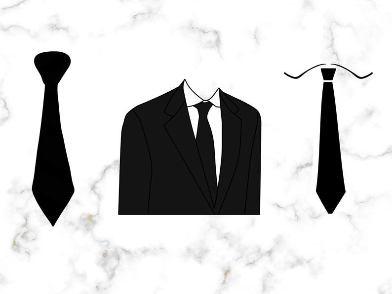 Tuxedo SVG Bundle, Bow Tie SVG, Tuxedo SVG, Tuxedo Clipart, Tuxedo ...