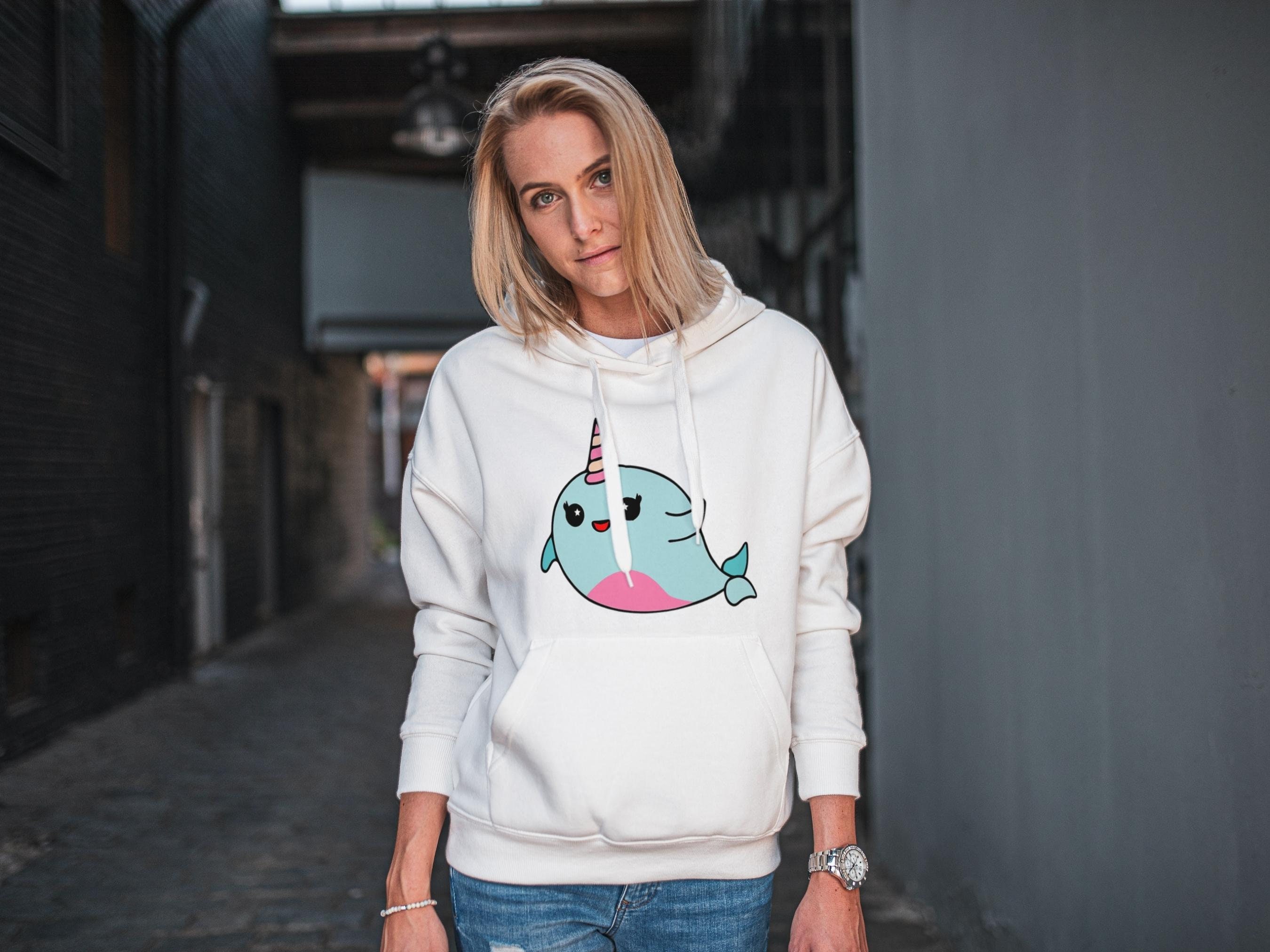 Narwhal Svg, Unicorn Whale Svg, Cute Whale Svg, Cute Narwhals Clip Art ...