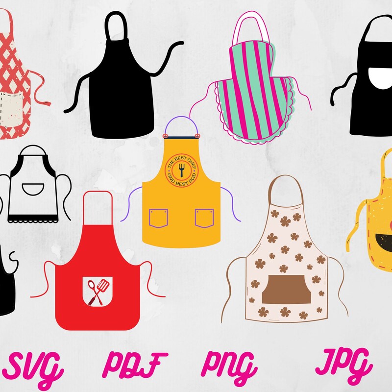 Apron Svg - Etsy