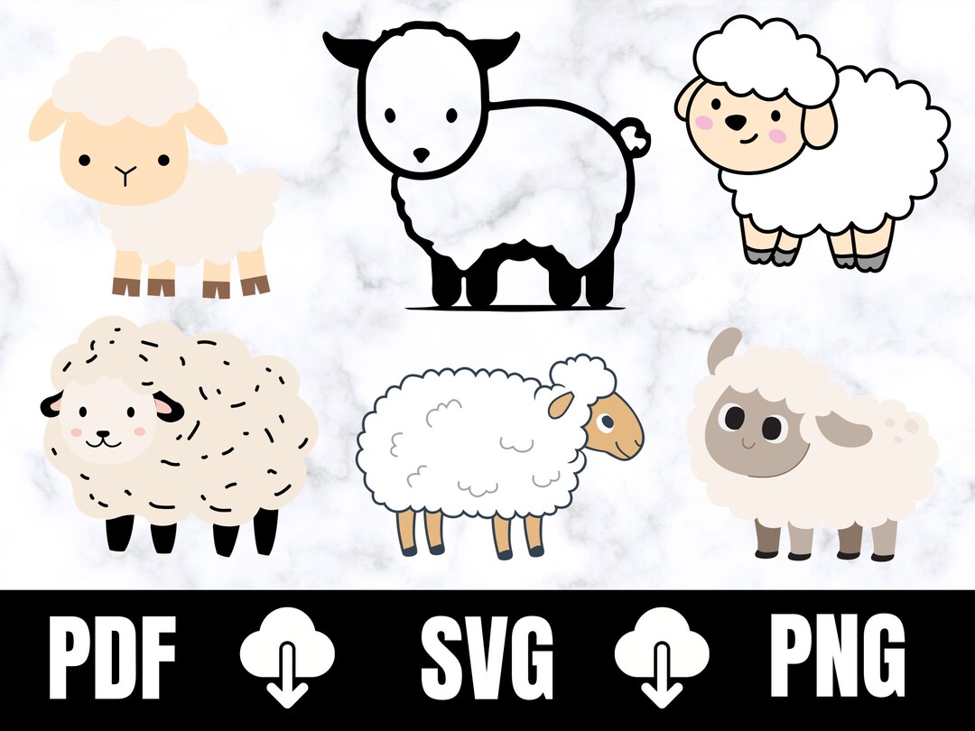 Sheep Svg, Sheep Svg Bundle, Baby Sheep, Sheeeep Png Bundle, Sheep ...