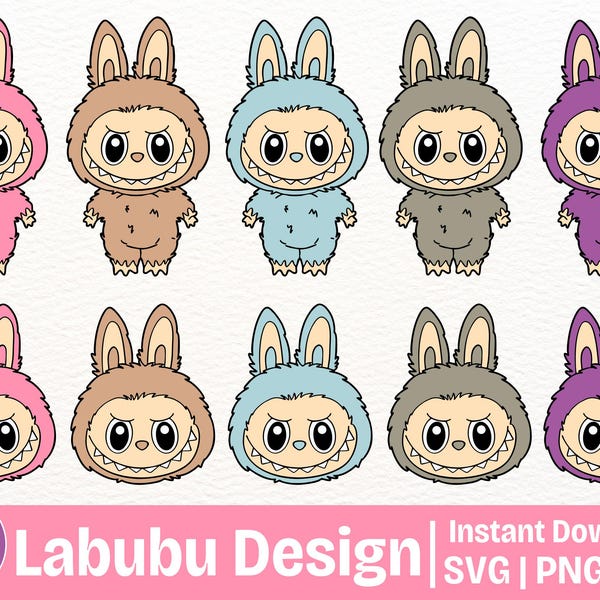 Labubu Vector - Etsy
