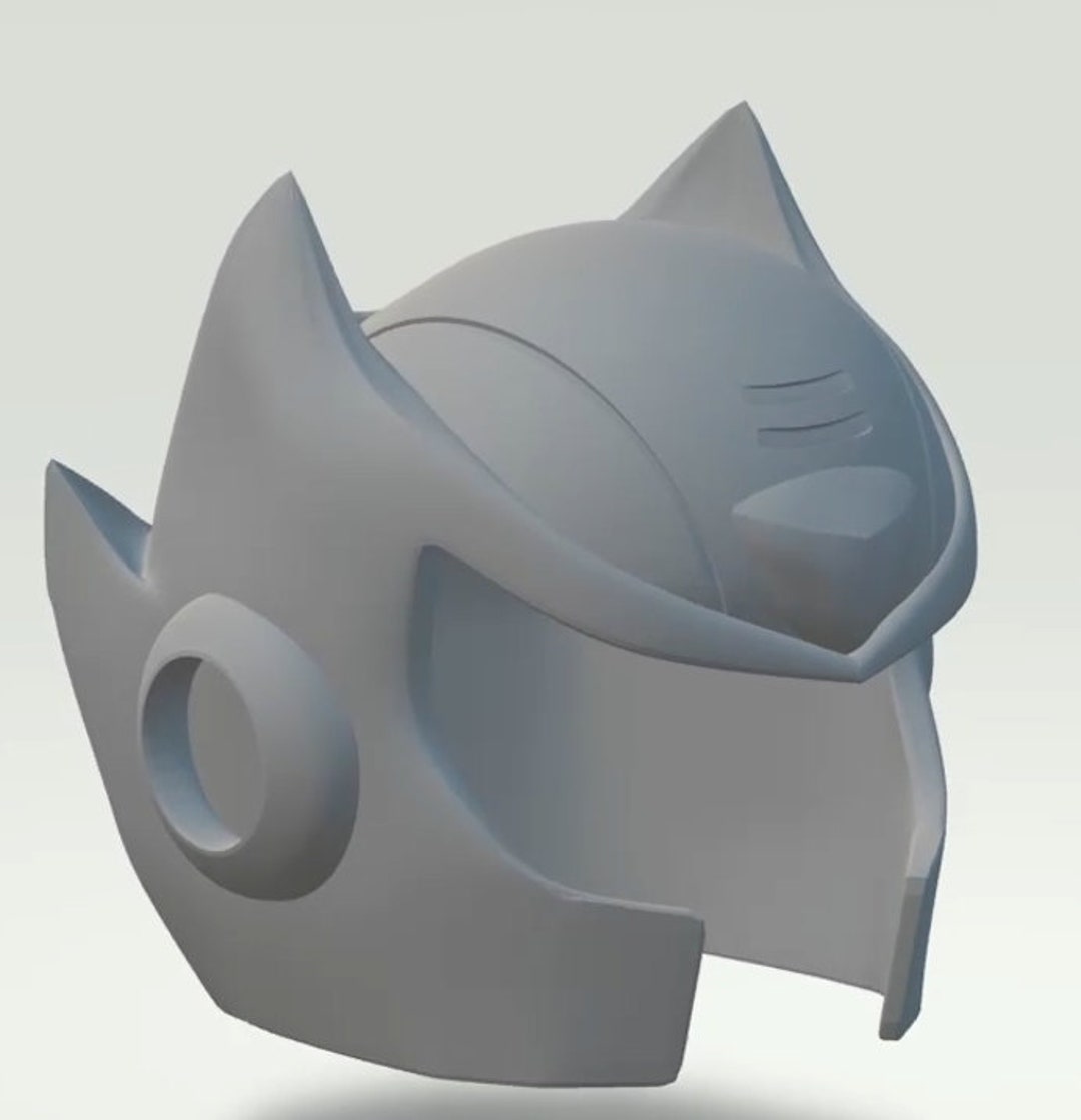Zero Helmet STL - MEGAMAN X - Fully Sized and Wearable Cosplay Helmet ...