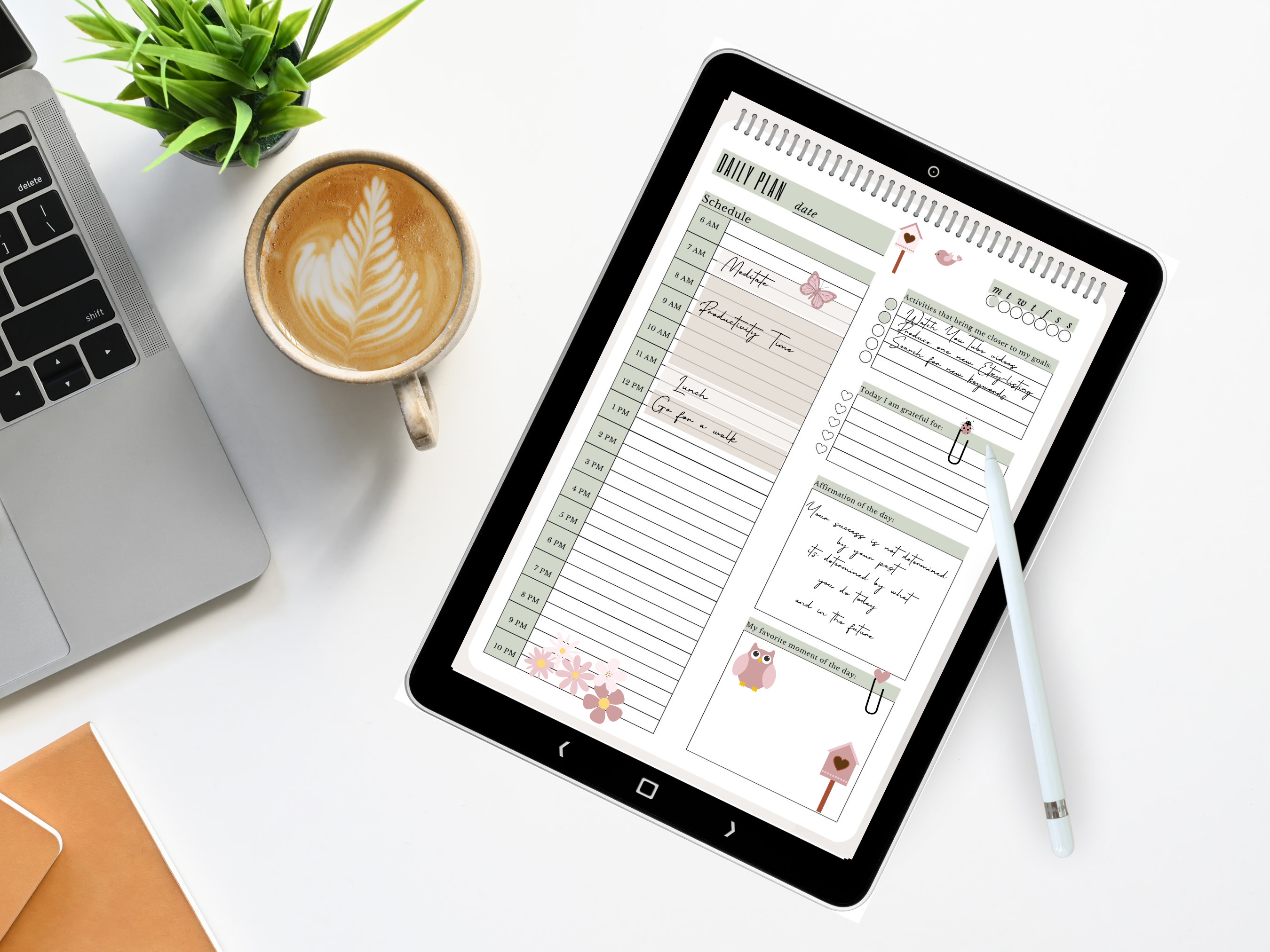 Digital Sticker Kit 161 PNG Stickers Sticky Notes Goodnotes Planner ...