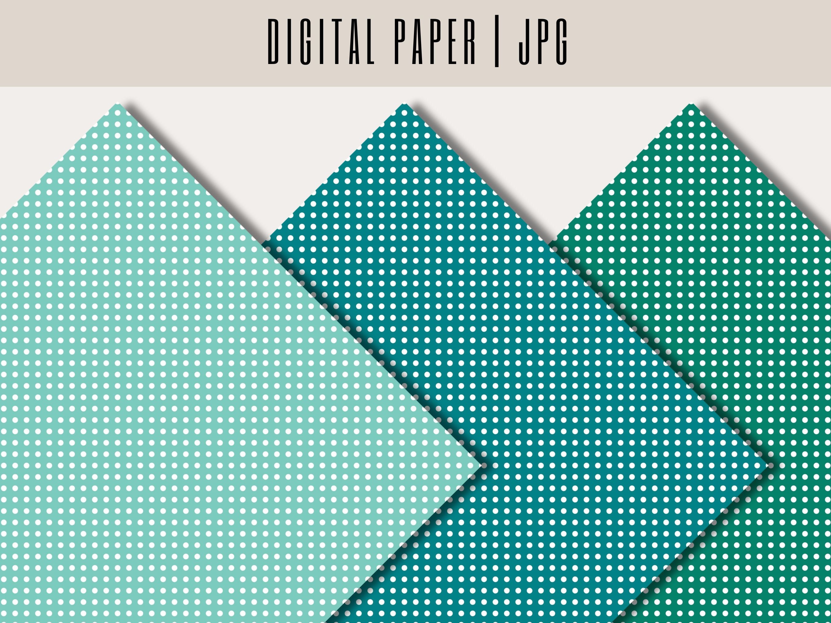 Polkadot Digital Scrapbook Paper: 101 Seamless Rainbow Patterns (12x12 ...