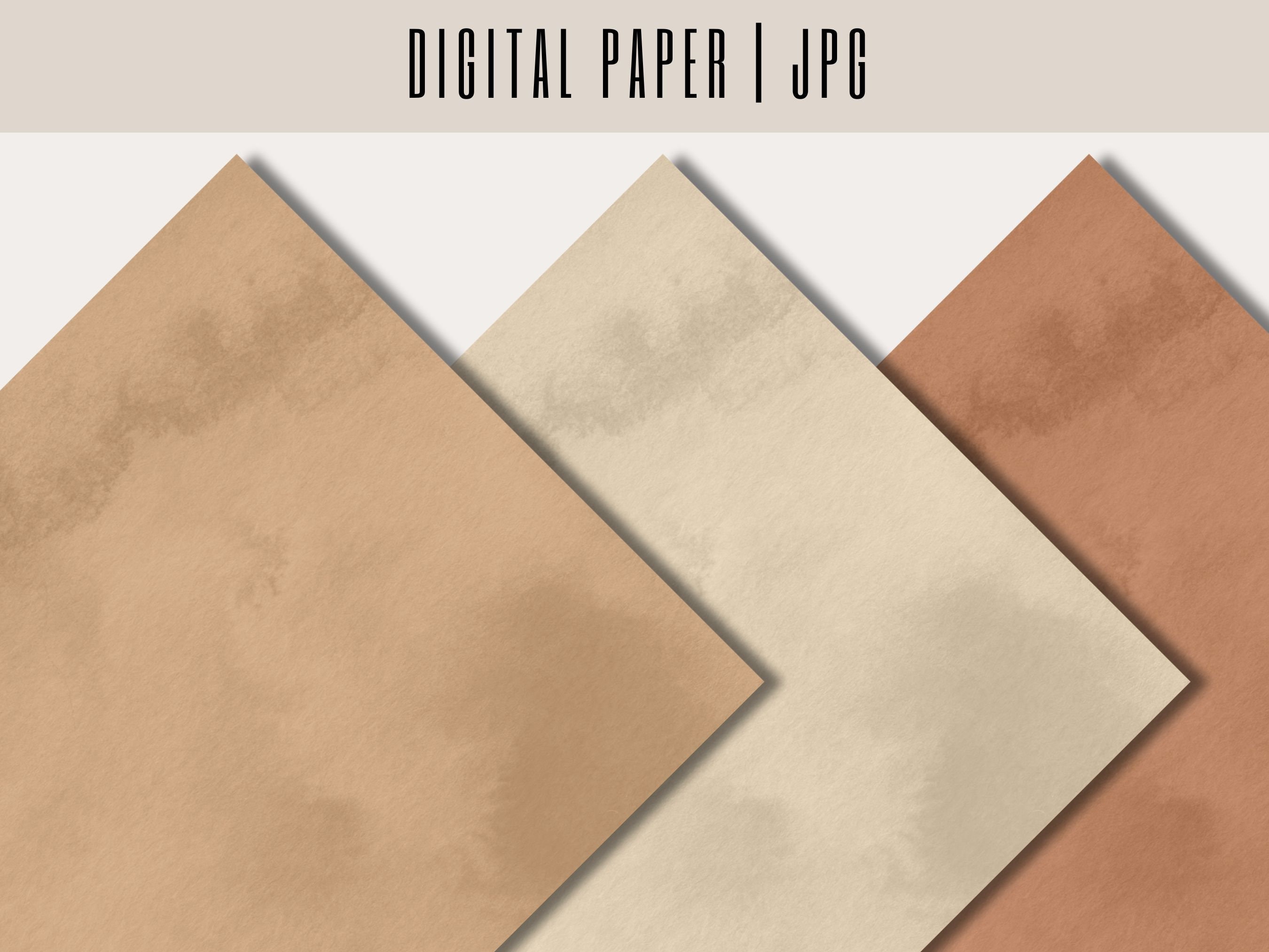101 Watercolor Texture Digital Paper Bundle, Commercial Use Instant ...