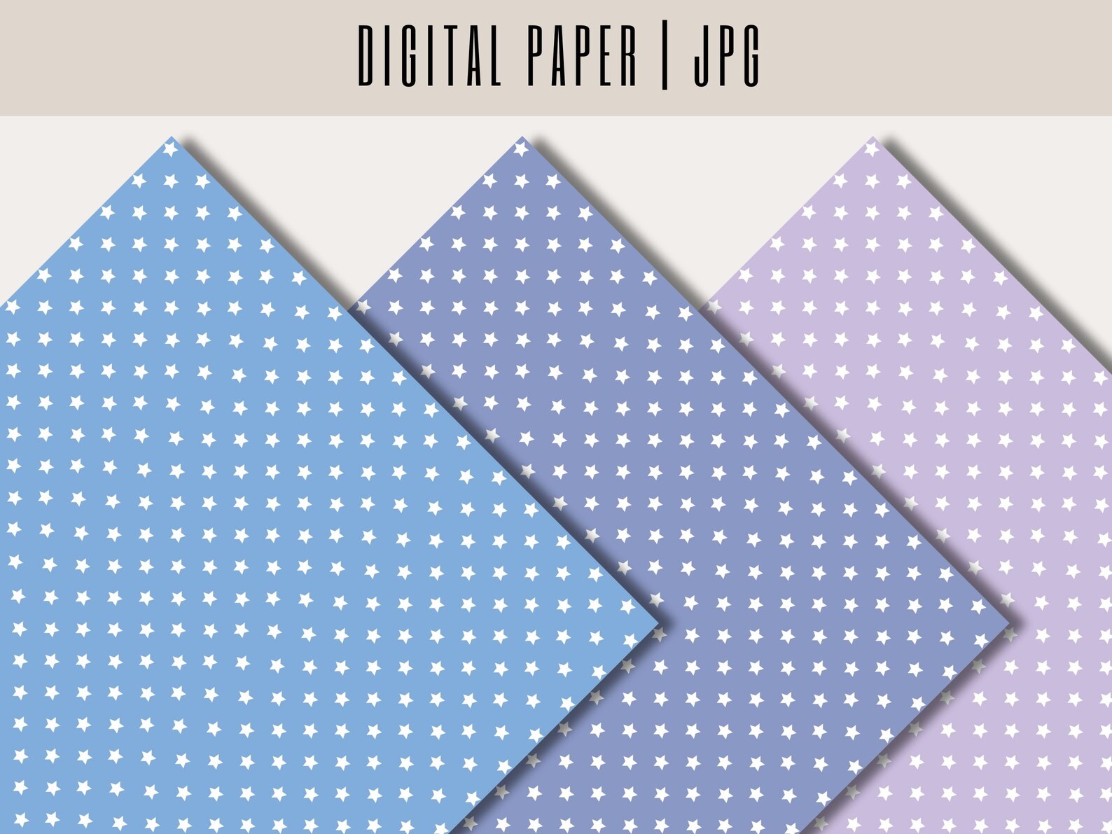 101 Tiny Stars Digital Paper Rainbow Colors, Small Geometric Mini Star ...