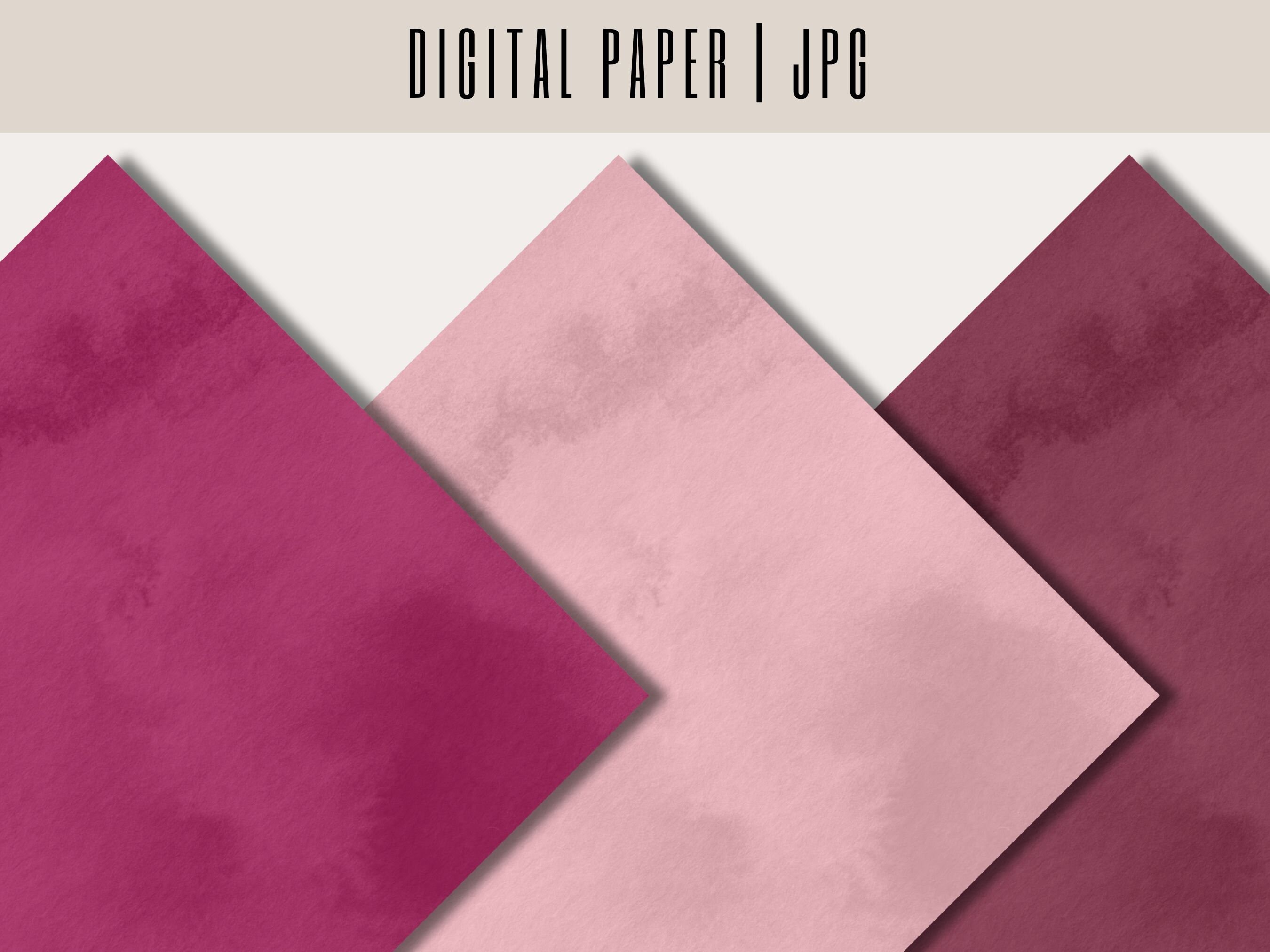 101 Watercolor Texture Digital Paper Bundle, Commercial Use Instant ...