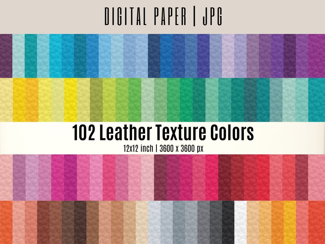 202 Leather Texture Digital Paper, Commercial Use Instant Download ...