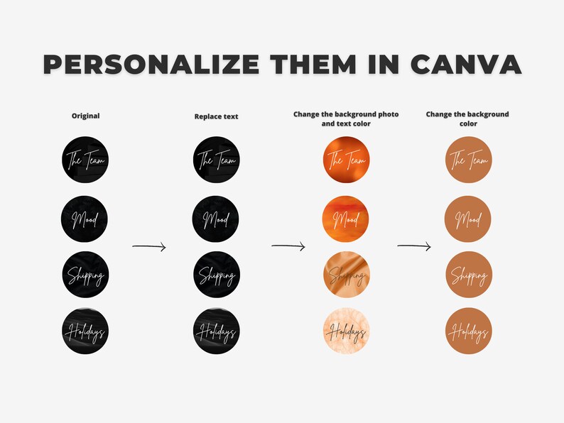 100 Black Instagram Highlight Covers, Minimalist IG Story Highlights ...